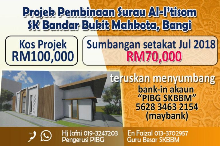 PROJEK PEMBINAAN SURAU AL-I’TISOM,SKBBM